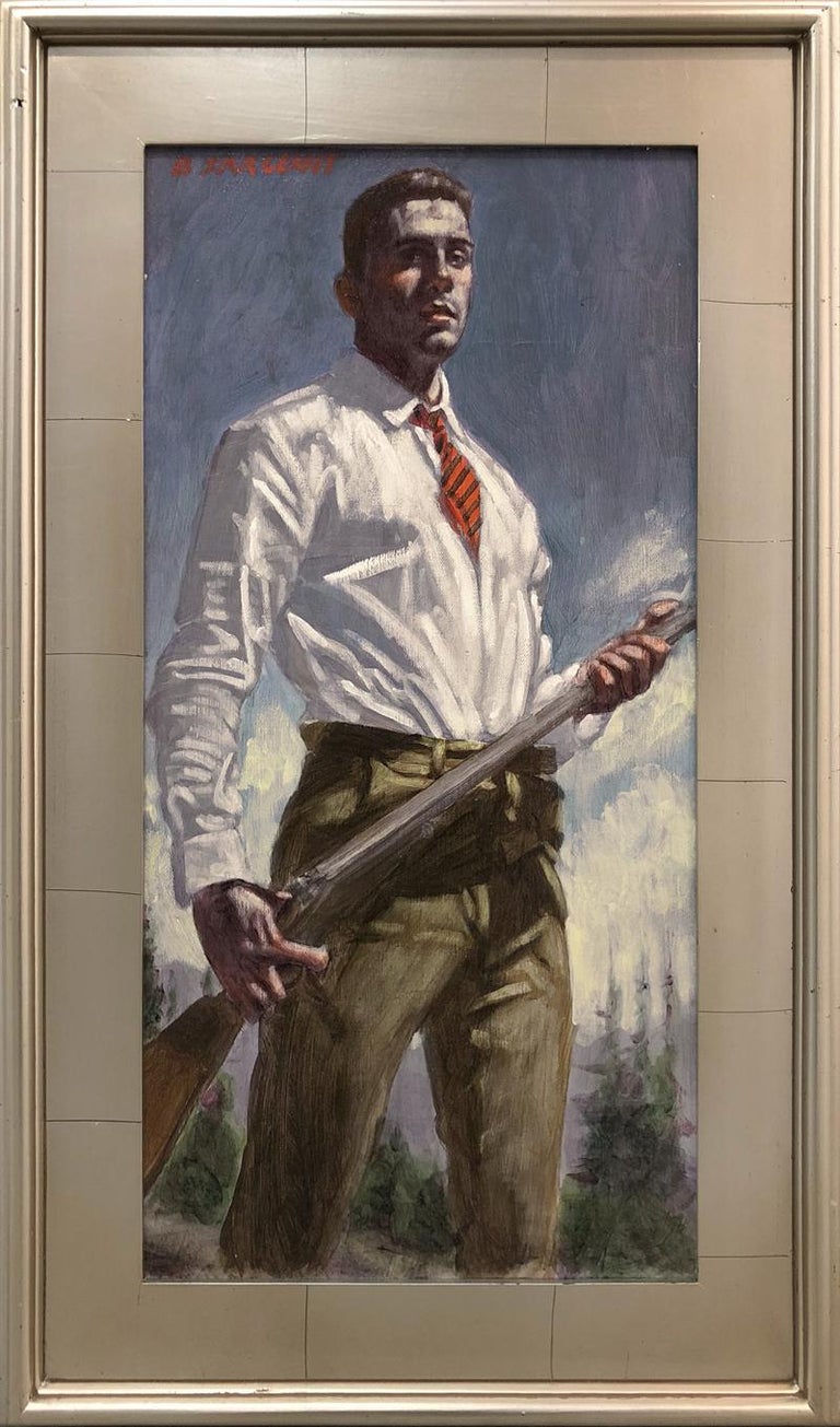 Mark Beard - [Bruce Sargeant (1898-1938)] Hunter with Striped Tie at ...