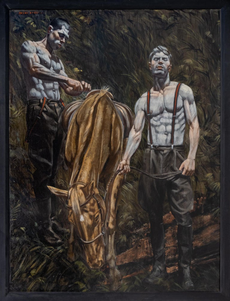 Mark Beard - [Bruce Sargeant (1898-1938)] Two Men Wearing Suspenders ...