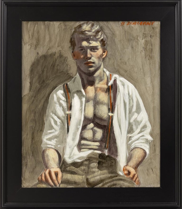 Mark Beard - [Bruce Sargeant (1989-1938] Nick in Red Suspenders at 1stDibs