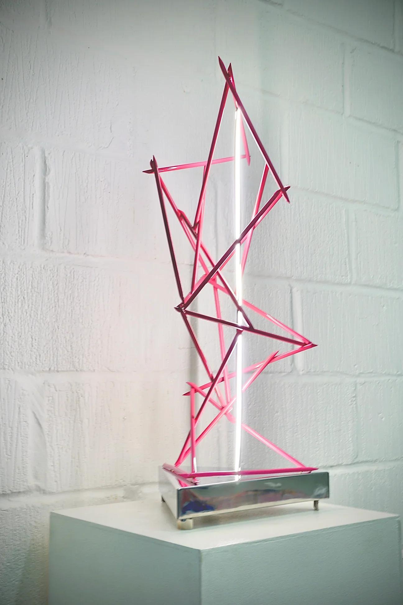 Mark Beattie - Mark Beattie, Pink Fracture, 2023 For Sale at 1stDibs