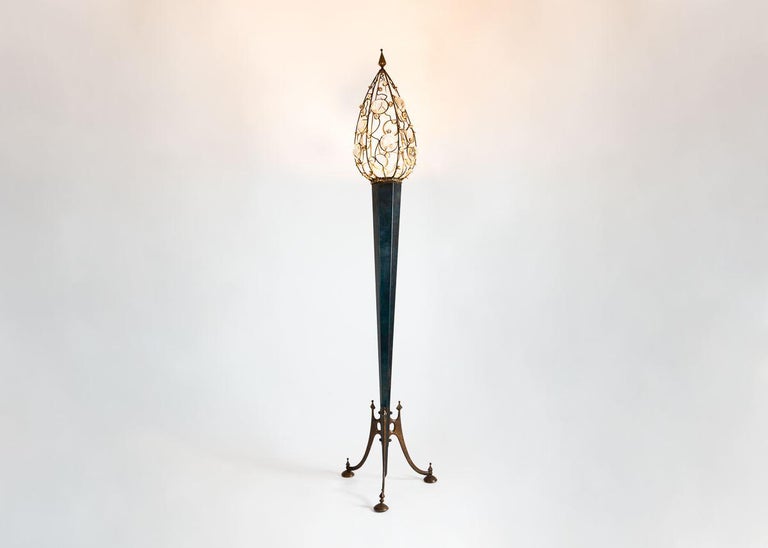 Mark Brazier-Jones, Dew, Pair of Floor Lamps, UK, 1990 For Sale at 1stDibs