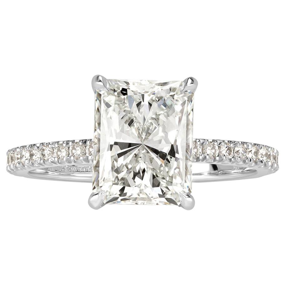 Spectacular 28.88 Carat Radiant Cut Diamond Ring at 1stdibs