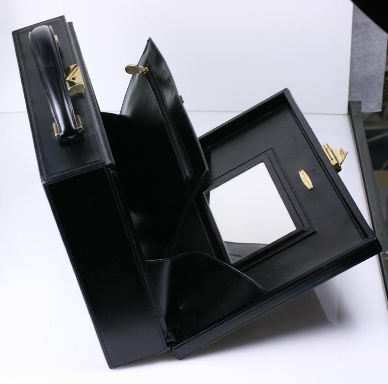 Mark Cross Calf Leather Hard Suitcase at 1stDibs