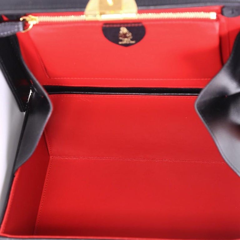 Mark Cross Grace Box Bag Leather Large at 1stDibs