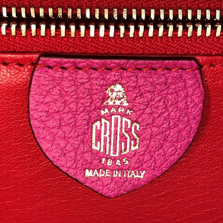 Mark Cross Grace Box Bag Leather Large at 1stDibs