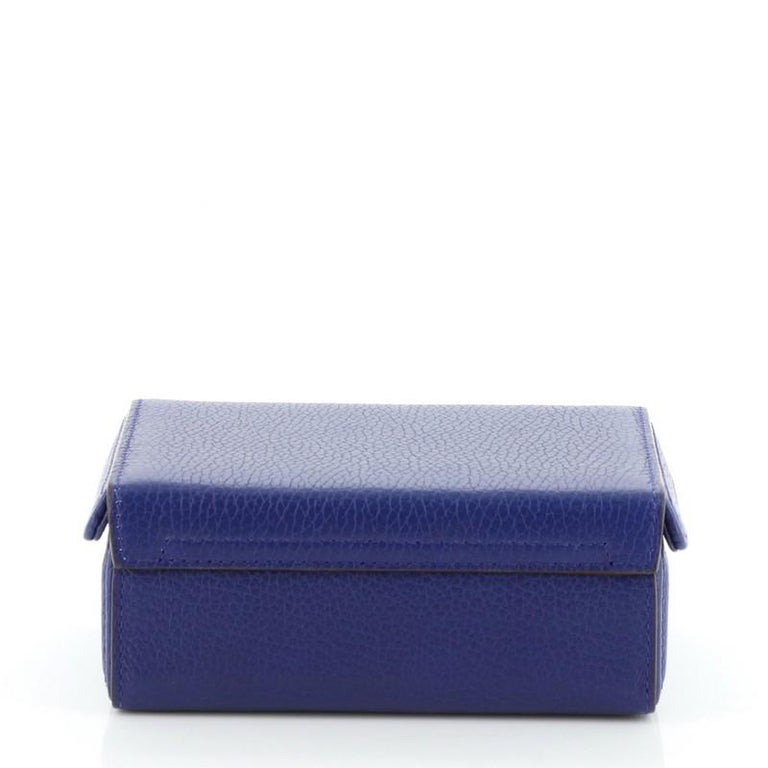 Mark Cross Grace Box Bag Leather Mini at 1stDibs