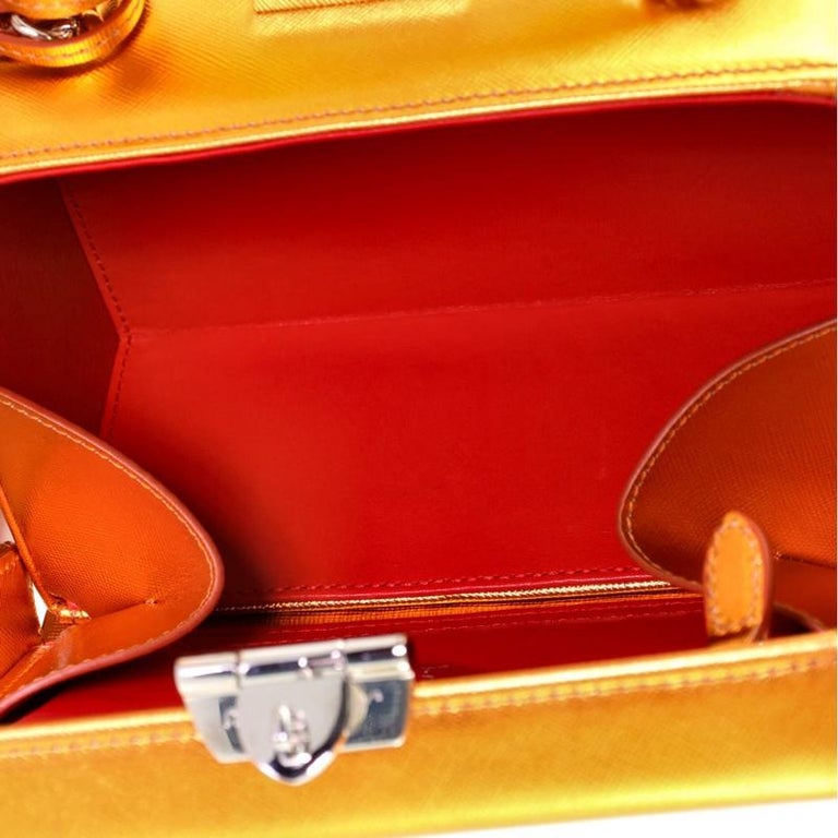 Mark Cross Grace Box Bag Leather Small at 1stDibs