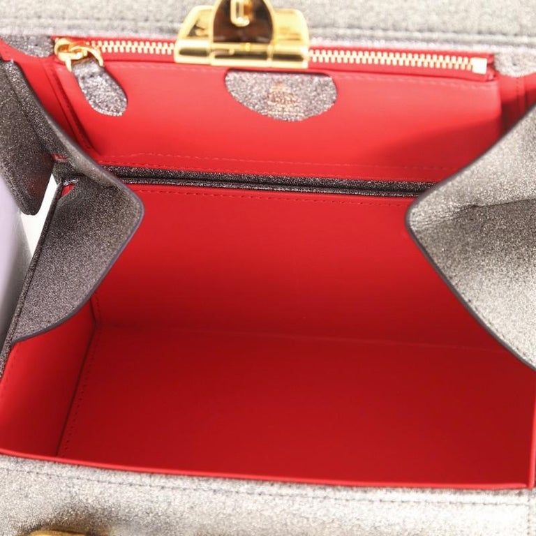 Mark Cross Grace Box Bag Leather Small at 1stDibs