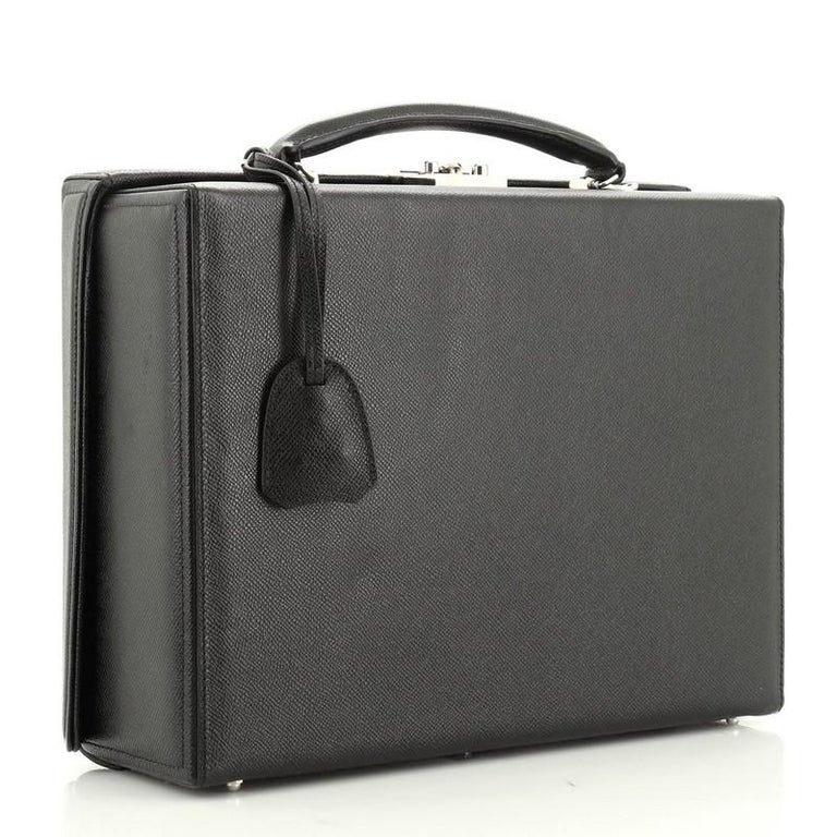 Mark Cross Grace Box Briefcase Leather Small at 1stDibs