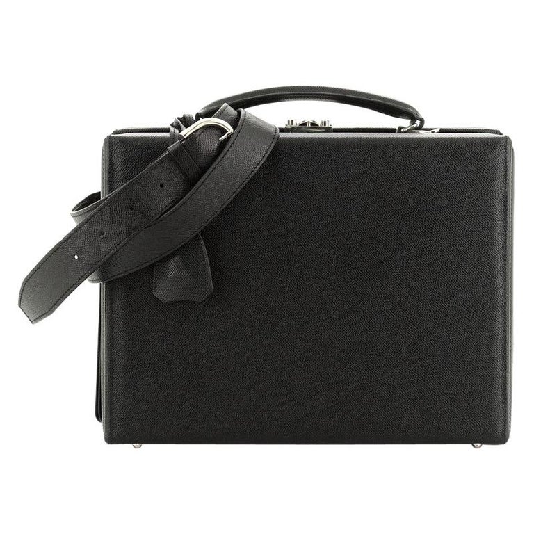 Mark Cross Grace Box Briefcase Leather Small at 1stDibs