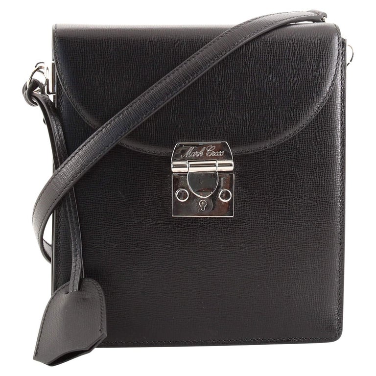 Mark Cross Patrick Crossbody Bag Leather Small For Sale at 1stDibs