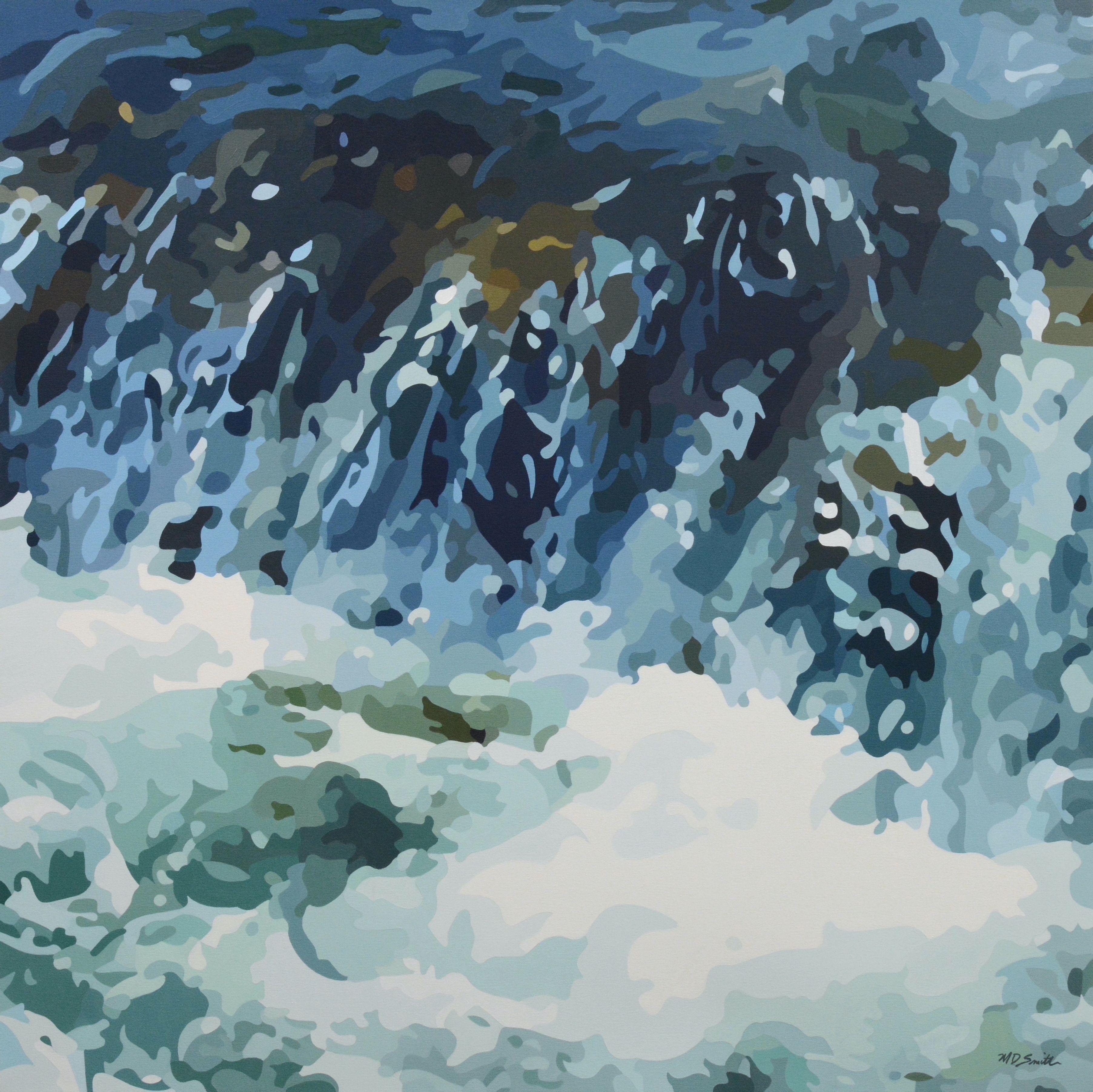 Mark David Smith - Tide Pool, Painting, Oil on Canvas For Sale at 1stDibs