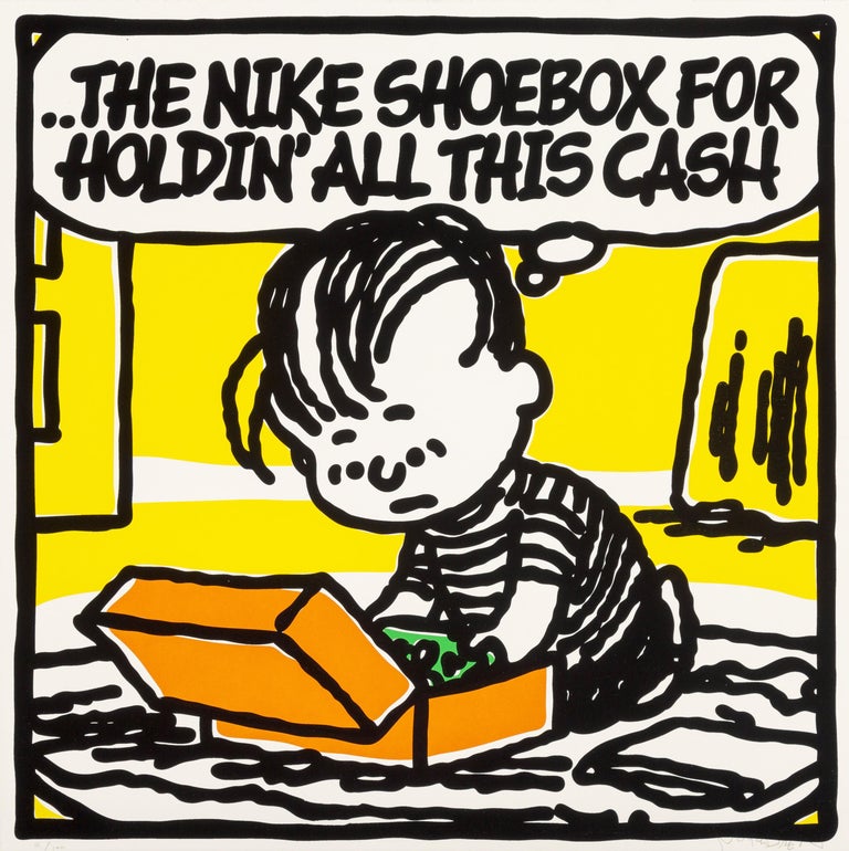 Mark Drew - Cashbox, 2018, Mark Drew, Nike Shoebox For Holdin' All This ...