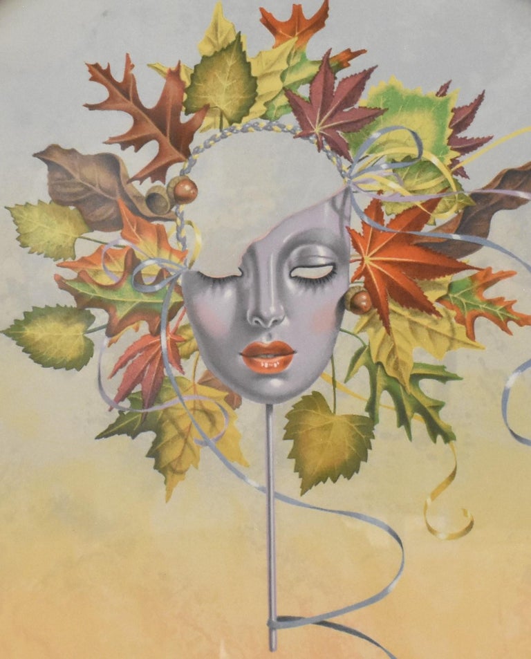 Mark E. van Epps - Leaf mask For Sale at 1stDibs
