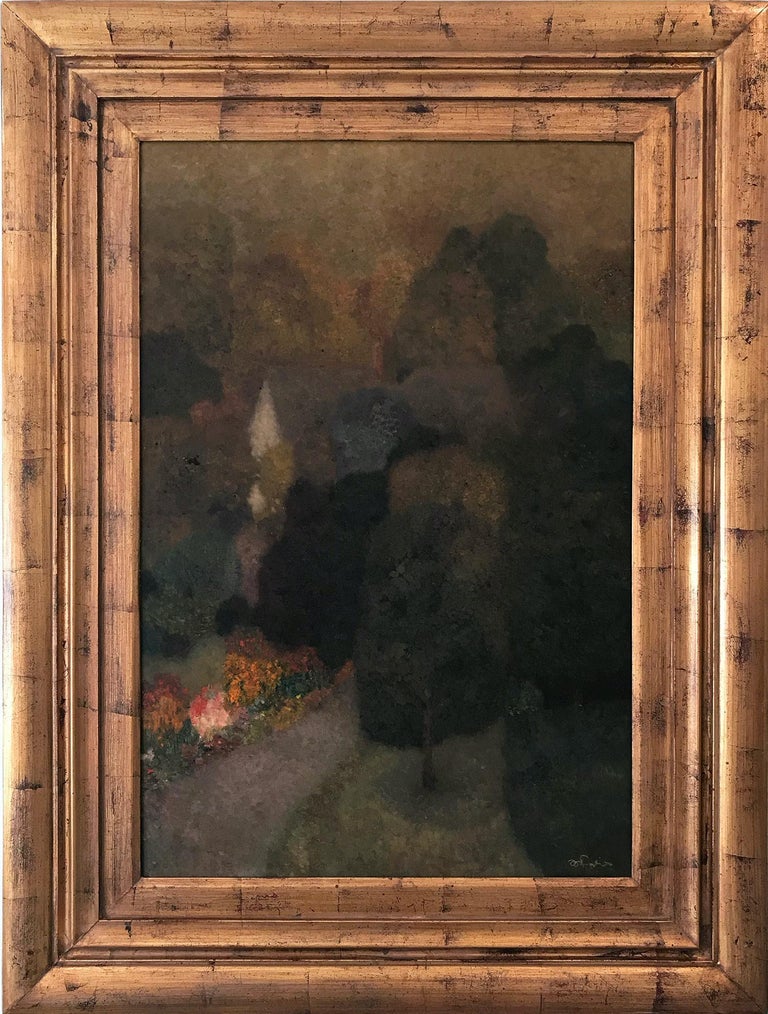 Mark English - "Hideaway #2" American Impressionistic Oil on Board ...