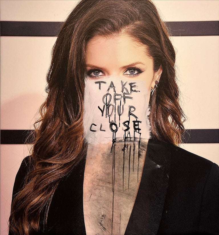 Mark Flood - "Take Off Your Close" Neutral Toned Abstract Contemporary ...