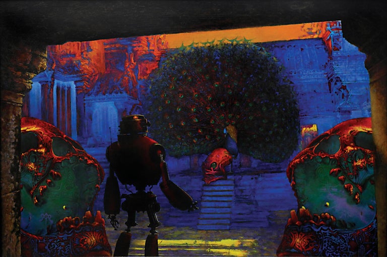 Mark Gilmore - 'And His Naked Ears were Tortured,' by Mark Gilmore, Oil ...