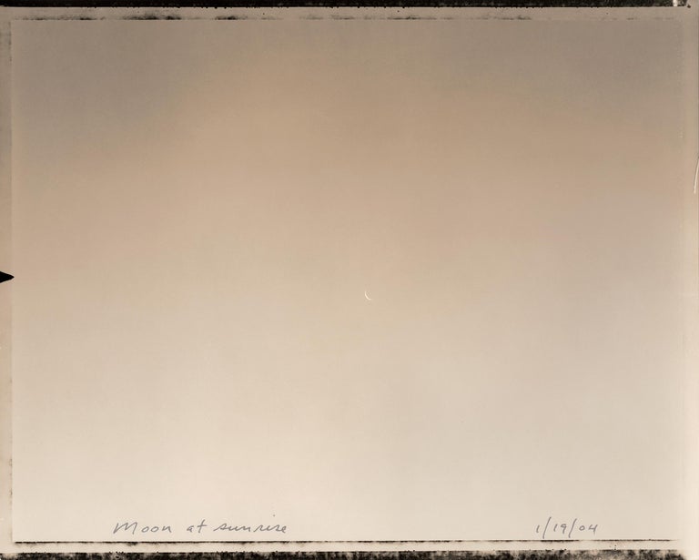 Mark Klett - Moon at Sunrise For Sale at 1stDibs