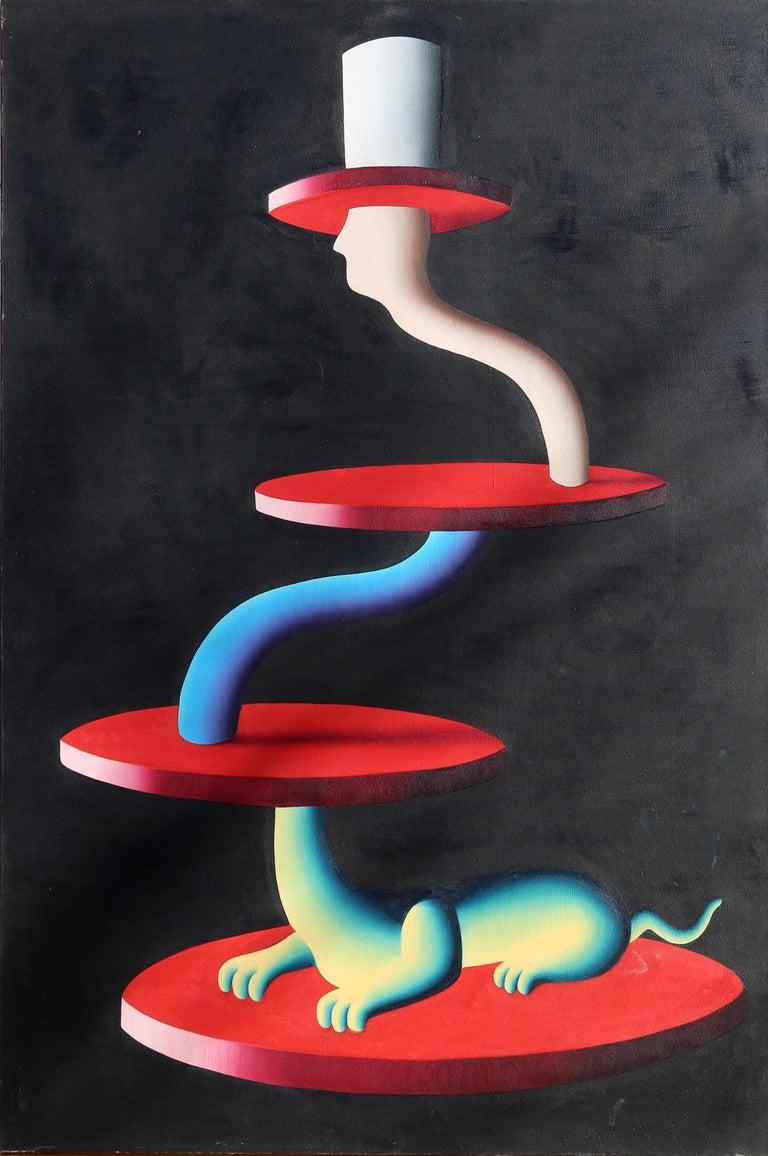 Mark Kostabi - Fido Dido For Sale at 1stDibs
