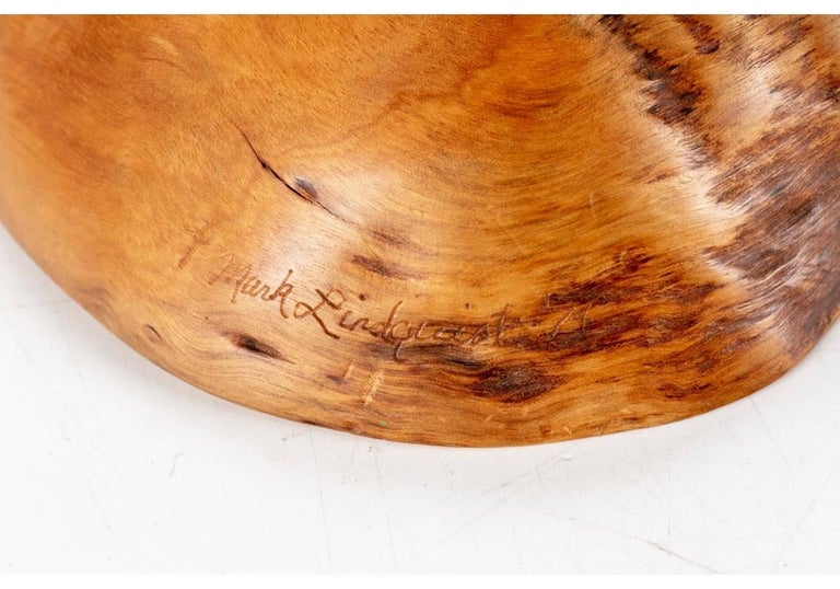 Mark Lindquist Mid-Century Carved Wood Relief Sculpture For Sale at 1stDibs