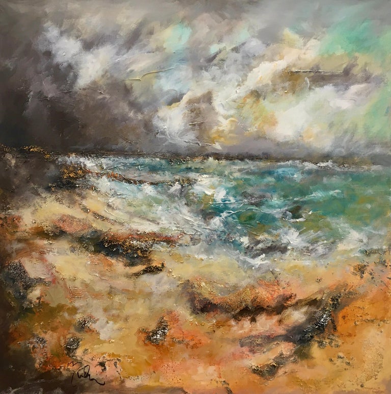 Mark McCallum - Camusdarach Beach - Contemporary Seascape Painting by ...