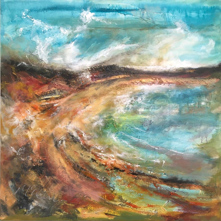 Mark McCallum - Scarista Bay - Contemporary Seascape Painting by Mark ...