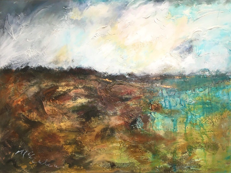 Mark McCallum - The Beach at Tentsmuir Fife - Seascape Painting by Mark ...