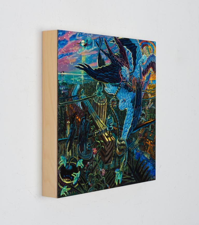 Mark Messersmith - Moonlight Landscape at 1stDibs