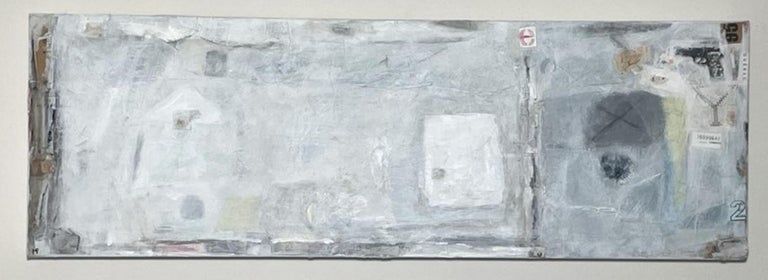 Mark Palmer - "New Normal" mixed media art painting; coffee filters ...