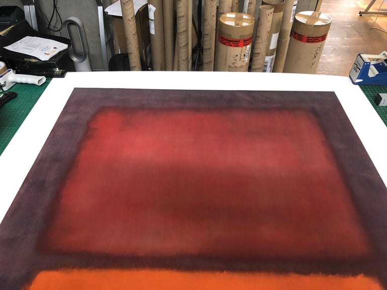 Mark Rothko - 1998 Mark Rothko ''Untitled (1962)'' Modernism Red,Orange ...
