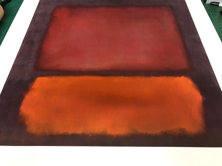 Mark Rothko - 1998 Mark Rothko ''Untitled (1962)'' Modernism Red,Orange ...