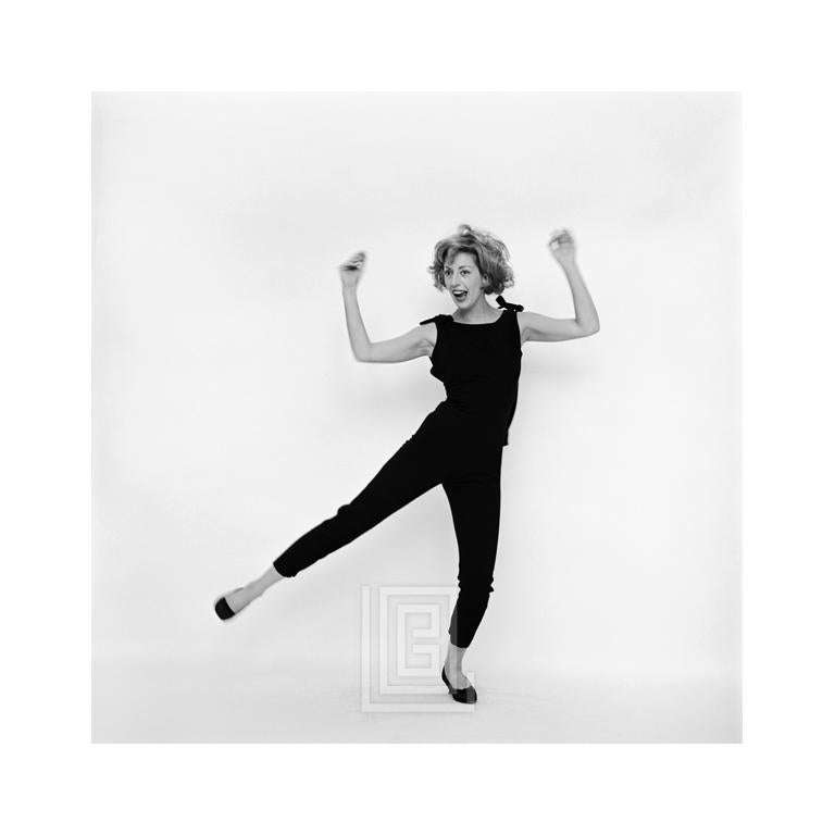 Mark Shaw - Tiger Morse Black Leotard g5, 1961 For Sale at 1stDibs