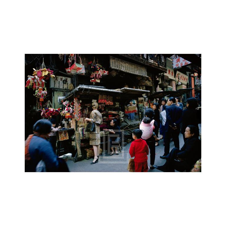 Mark Shaw - Tiger Morse in Leopard Print, Shops, 1962 For Sale at 1stDibs