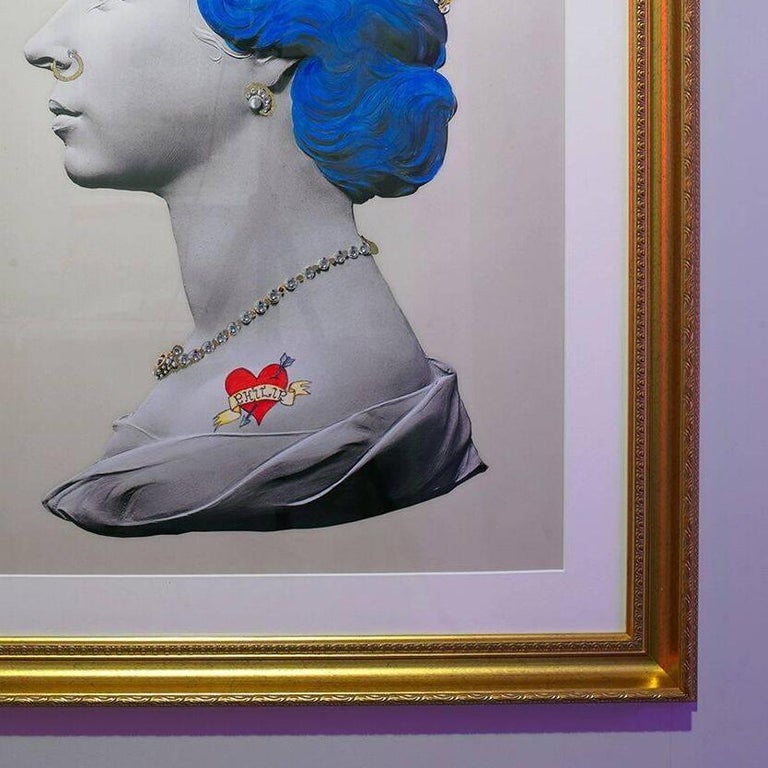 Mark Sloper - Blue Punk Queen Large, Orginal. at 1stDibs