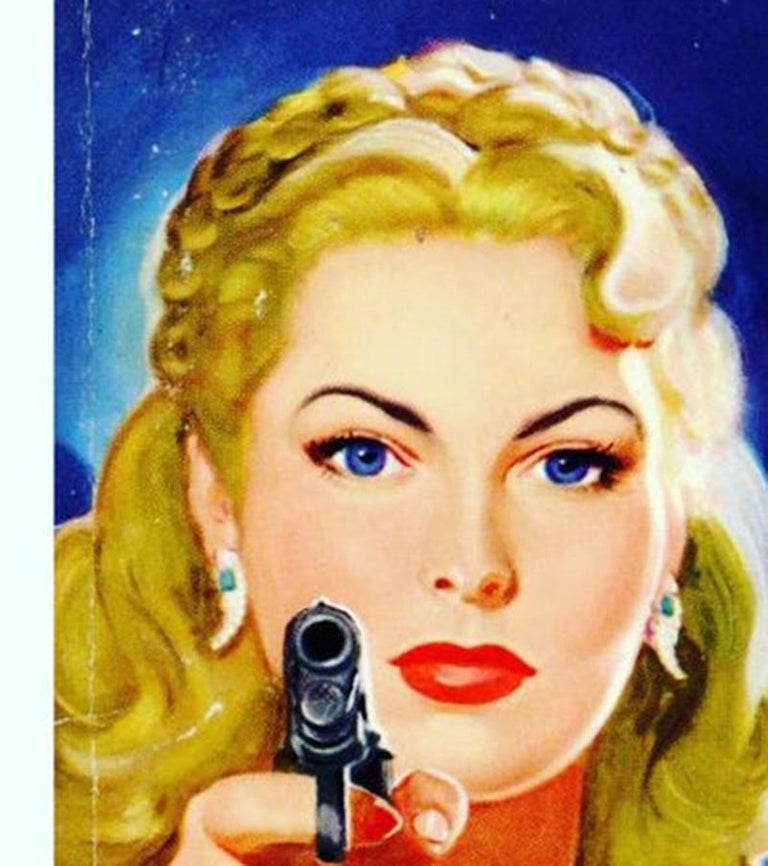 Mark Sloper - Girl with a Gun is an A1 limited edition print of 25 ...