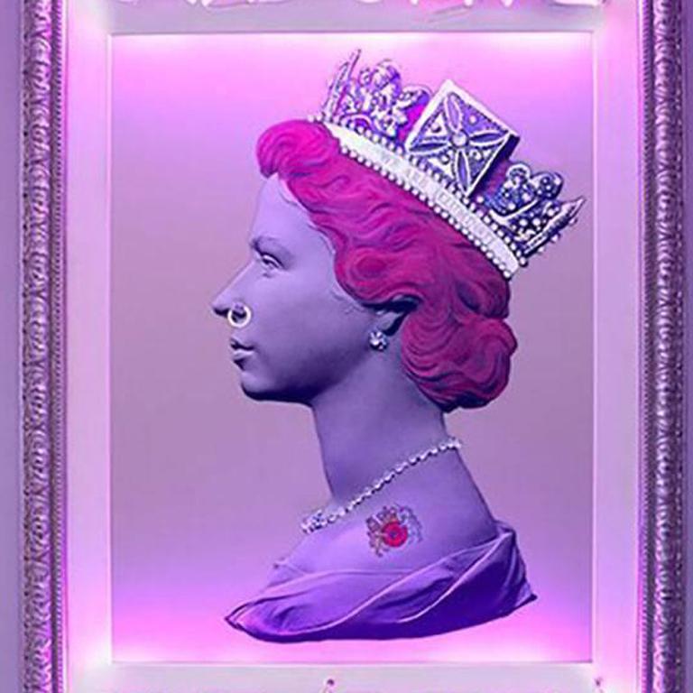 Mark Sloper - God Save The Queen, Original.Neon Handblown 21st century ...