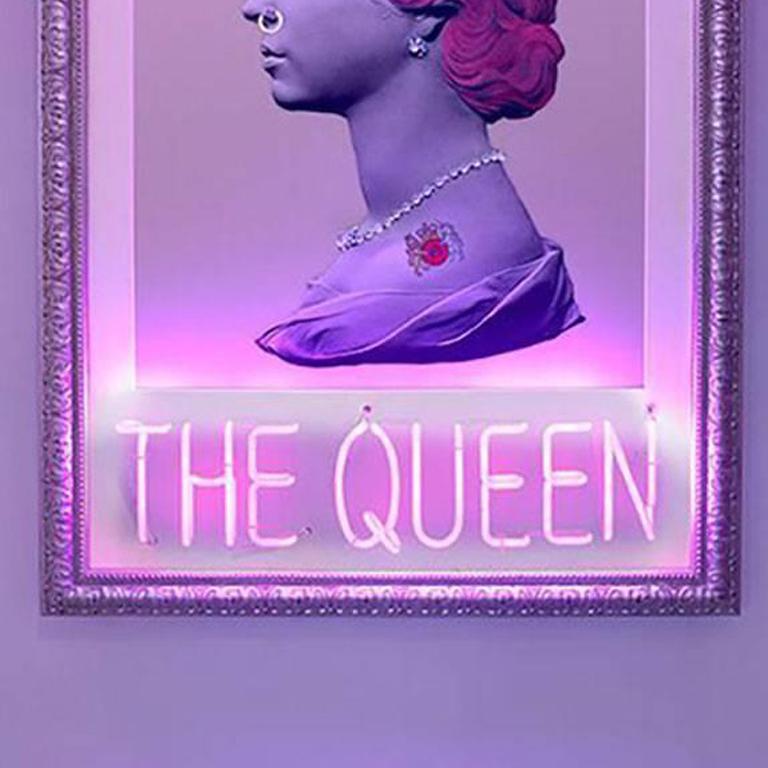 Mark Sloper - God Save The Queen, Original.Neon Handblown 21st century ...