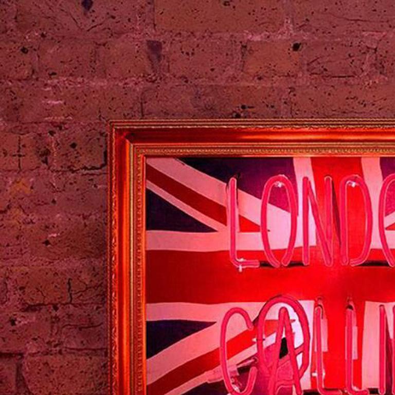 Mark Sloper - London Calling, Original.Neon Handblown 21st century ...