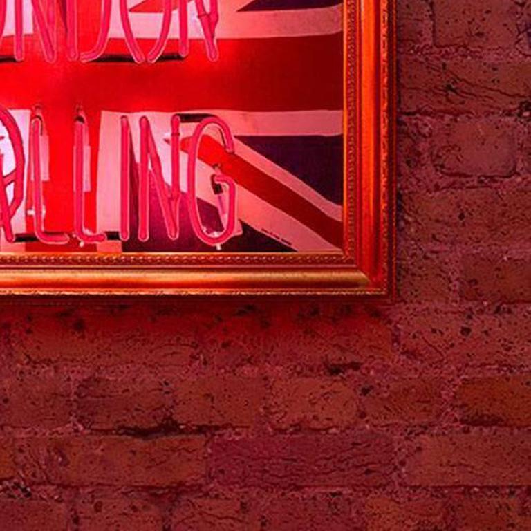 Mark Sloper - London Calling, Original.Neon Handblown 21st century ...
