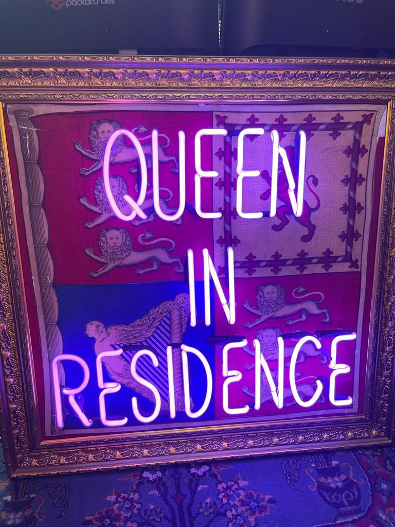 Mark Sloper - Blue Punk Queen Large, Orginal. at 1stDibs