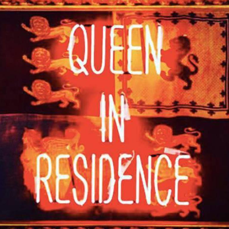 Mark Sloper - Queen in Residence Neon Red Orange 21st Century ...