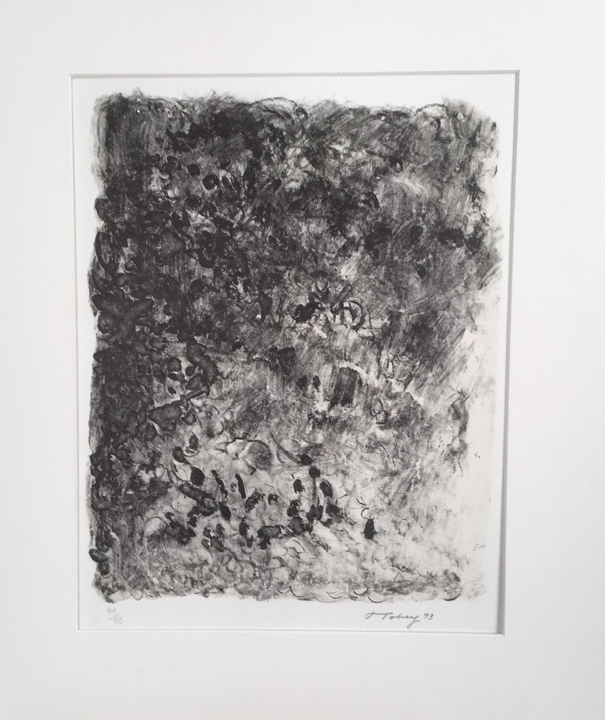 Mark Tobey - Untitled - Original Lithograph by Mark Tobey - 1970 at 1stDibs