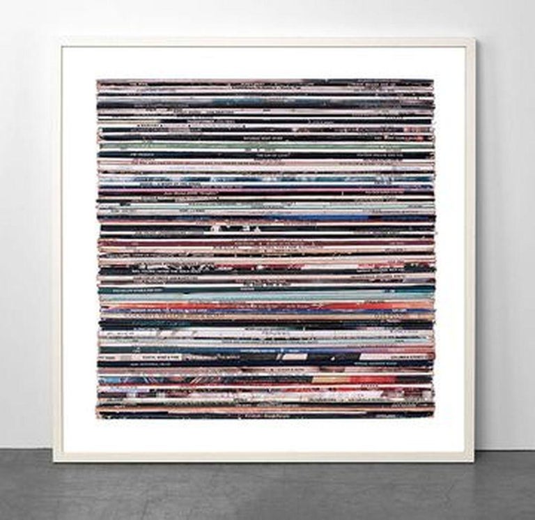Mark Vessey - Collection of 70s Records/ Colorful Photograph of Records ...