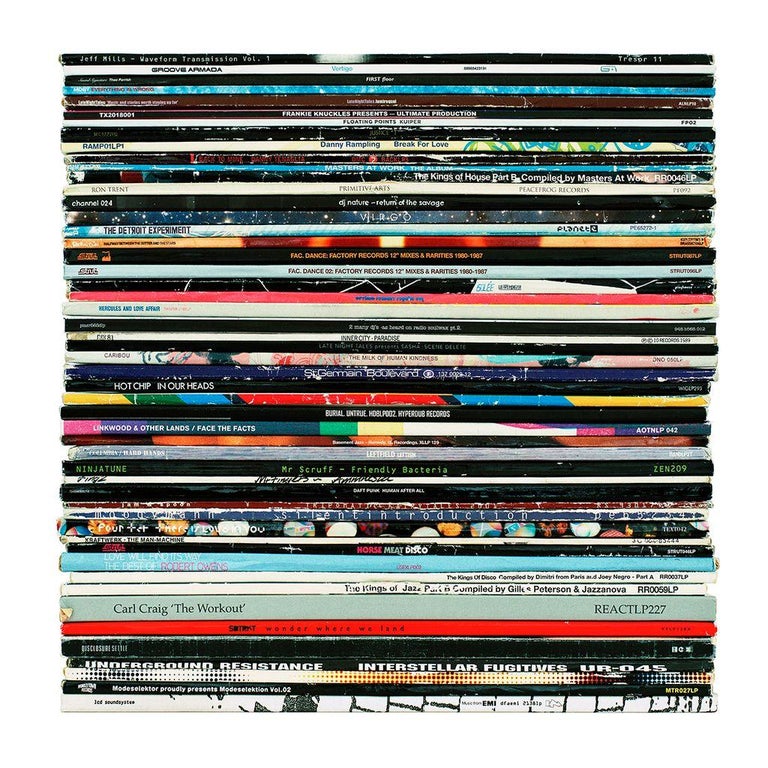 Mark Vessey - Collection of Dance and Workout Records/ Photograph of ...