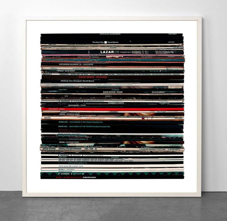 Mark Vessey - Photograph of David Bowie Records / Record Collection ...