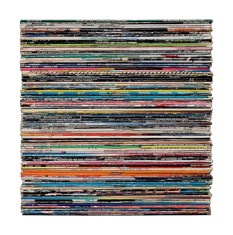 Mark Vessey - Photograph of Disco Records / Colorful Records / Framed ...