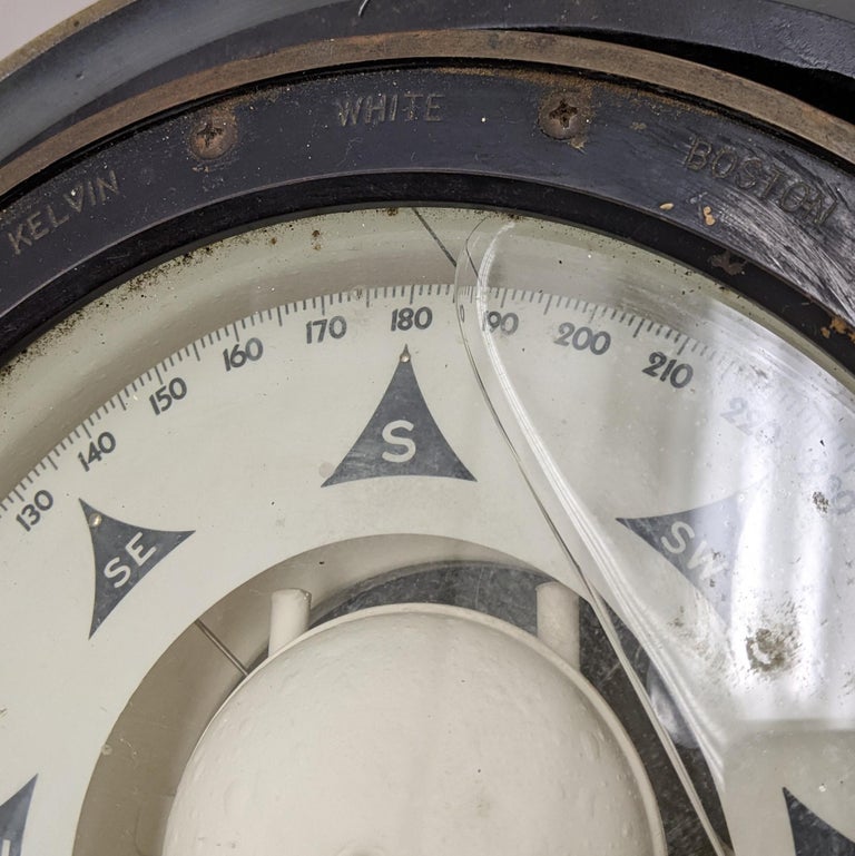 Mark Vii Mod 2 1942 Us Navy Compensating Binnacle For Sale At 1stdibs