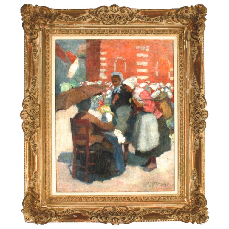 Market Day Étaples by William Holt Yates Titcomb, 1858-1930 For Sale at ...