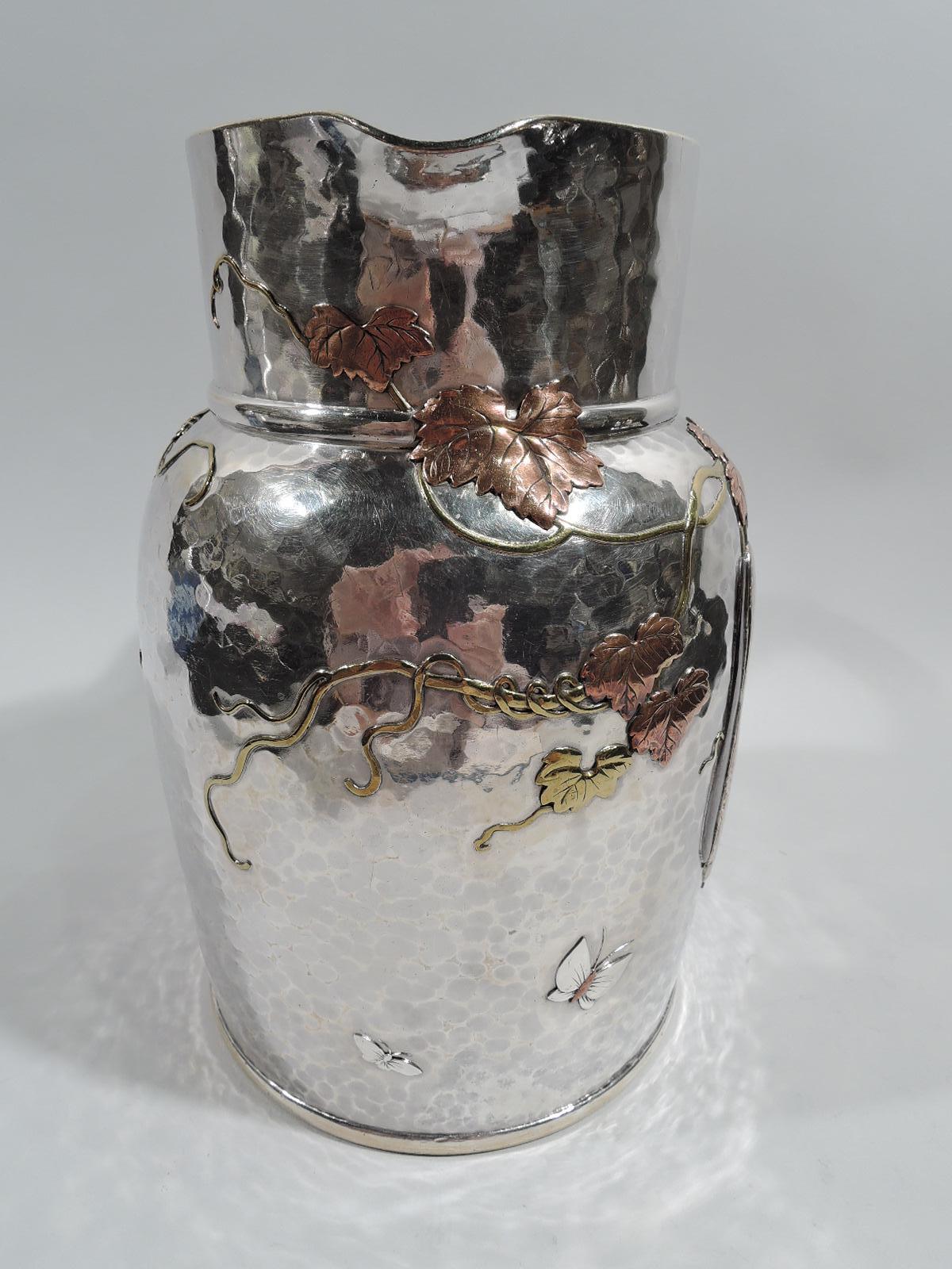 Market-Fresh Tiffany Japonesque Mixed Metal Dragonfly Water Pitcher For ...