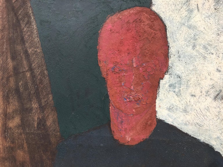 Marko Milovanovic Self-Portrait Red and Green, Dated 1991 For Sale at ...